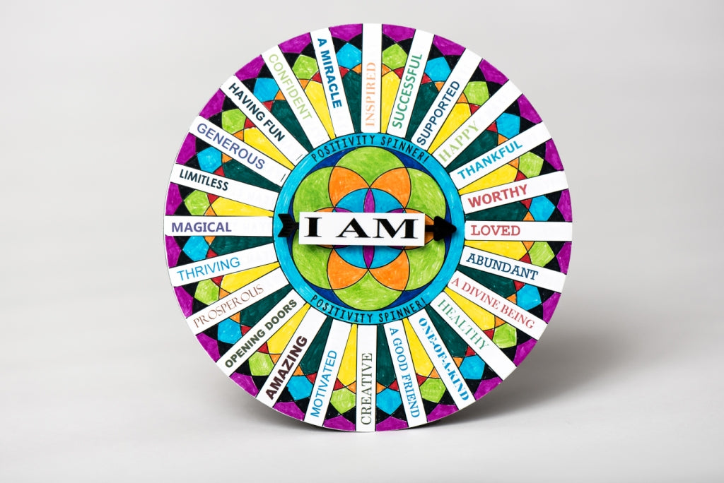 I AM Positivity Spinner | Activity Craft to Build Emotional Resilience ...